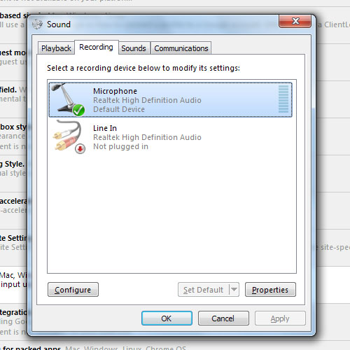 Web Audio Input and Windows - Blog - Clicktorelease